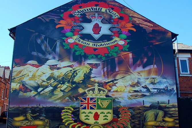 2 hrs Belfast unique history terror & mural private Taxi tour - The Sum Up