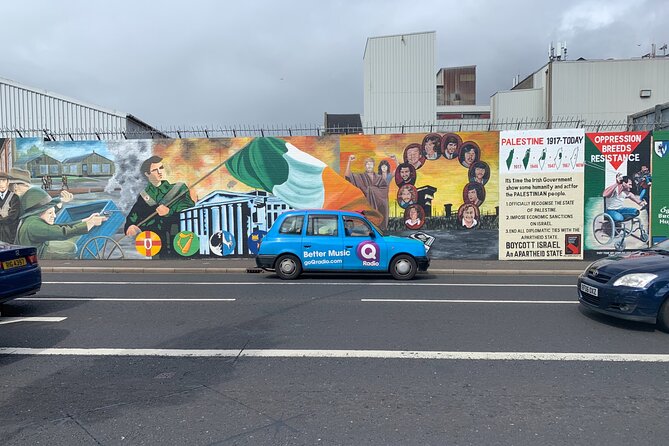 Belfast political tour Original Drivers 2 hour private adventure - Summary