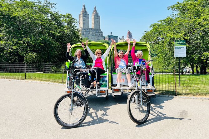 Central Park Pedicab Guided Tours - In a Nutshell