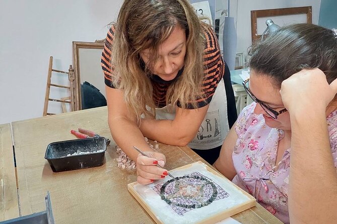 Make your own Athenian Mosaic art piece souvenir to take home in just 3 hours! - FAQs