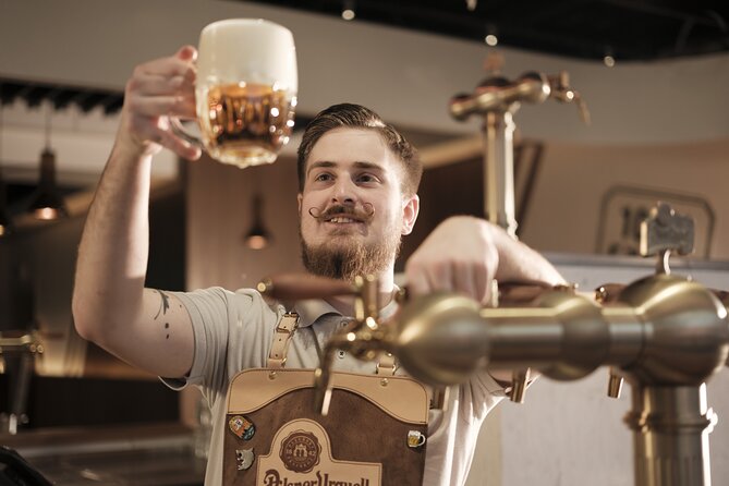 Prague Pilsner Urquell Experience with 3 Free Beer Tastings - The Sum Up