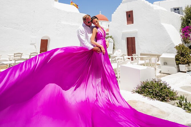 Private Flying Dress Photoshoot in Mikonos - Who Should Consider This?