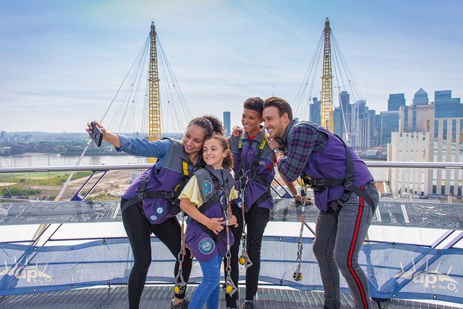 Up at The O2: Daytime Climb with Guided Tour with Panoramic Views - FAQs