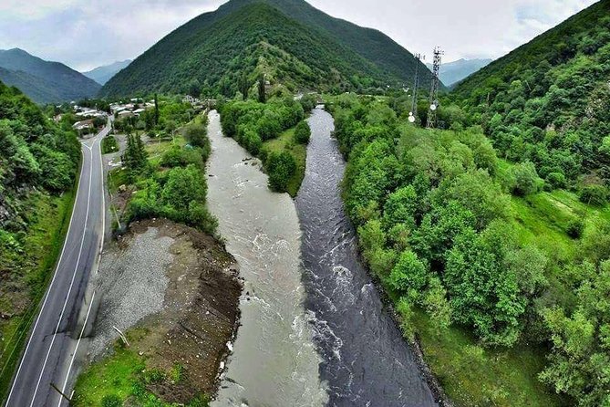 Day tour to mountains Jinvali lake, Ananuri, Kazbegi, Arch friendship - The Sum Up