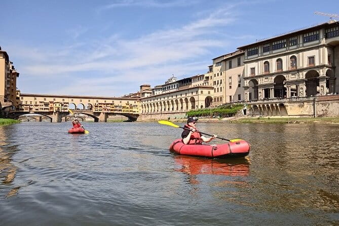 Kayak on the Arno river in Florence under the arches of the Old Bridge - Final thoughts