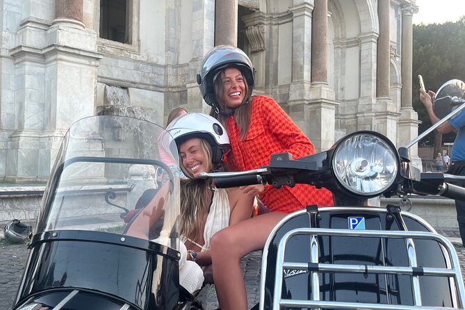 Vespa Sidecar Tour By Night with Pickup - The Downside? A Few Caveats