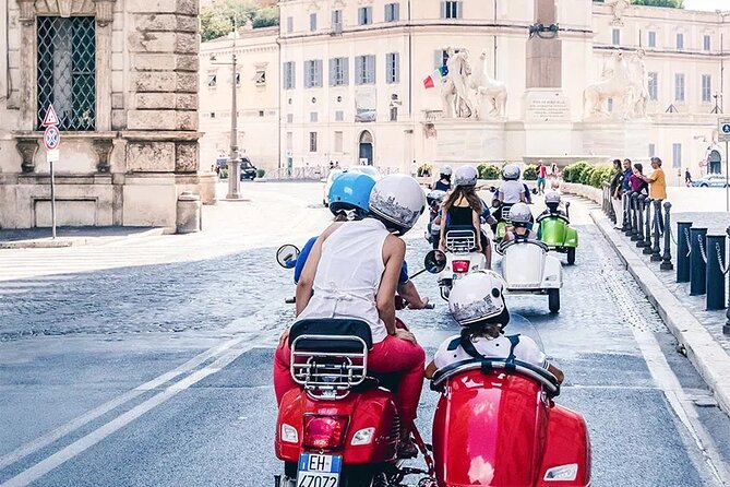 Vespa Sidecar Tour in Rome with Cappuccino - FAQ