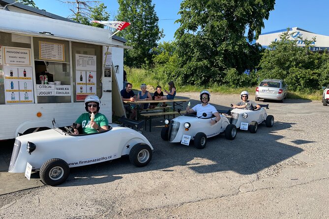 1-Hour Ride Across the Prague in Mini Hot Rod Car - FAQ