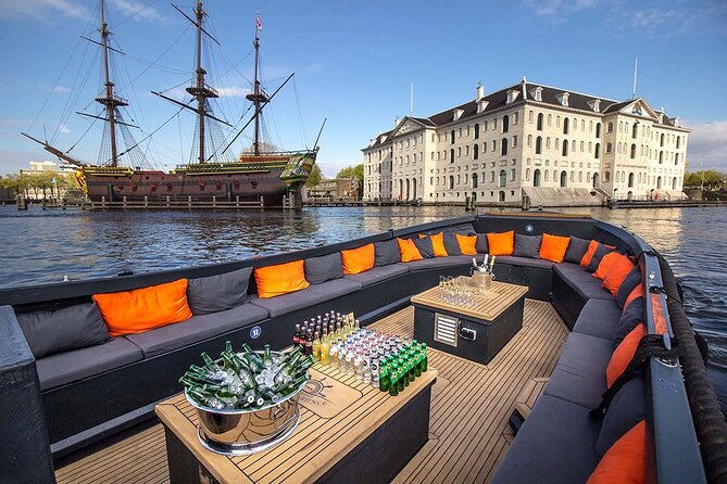Amsterdam: Luxury Canal Cruise Unlimited Drinks & Bites Option - Frequently Asked Questions