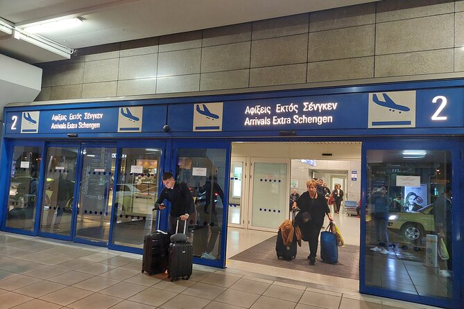 Athens airport to Athens city Private arrival transfer - The Sum Up