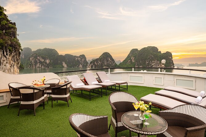 BEST SELLER - Halong 5 Star Day Cruise: Buffet, Wine & Jacuzzi - FAQ