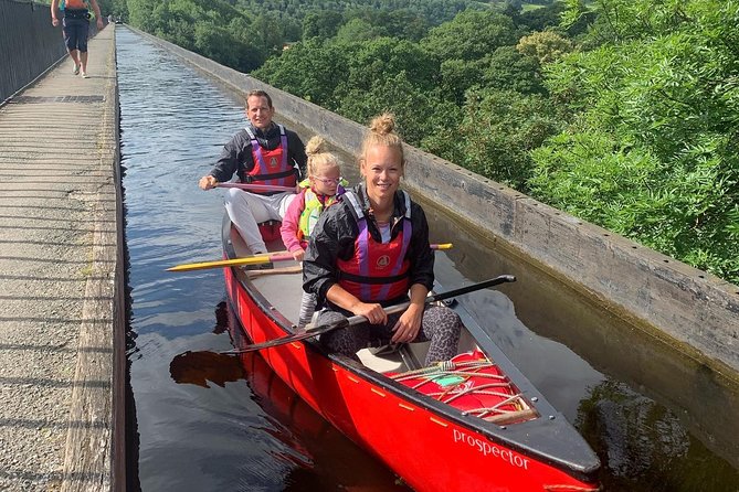 Canoe Aqueduct tours Llangollen - The Itinerary in Depth