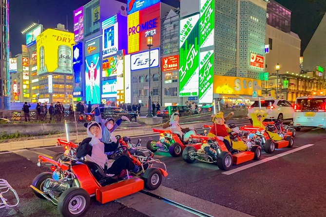 Osaka Go Karting Tour with Funny Costume - Frequently Asked Questions