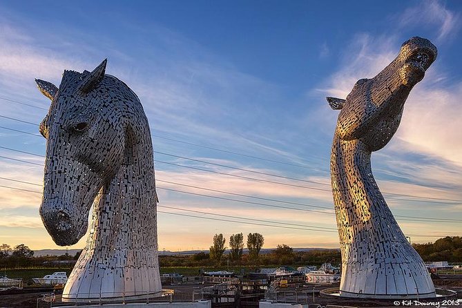 Stirling, Highlands & Distillery in Spanish - The Kelpies & The Helix