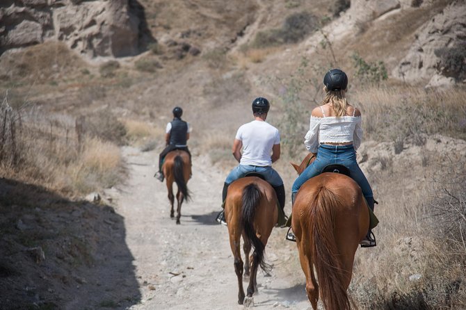 Santorini Horse Riding to Black Sandy Beach - FAQ