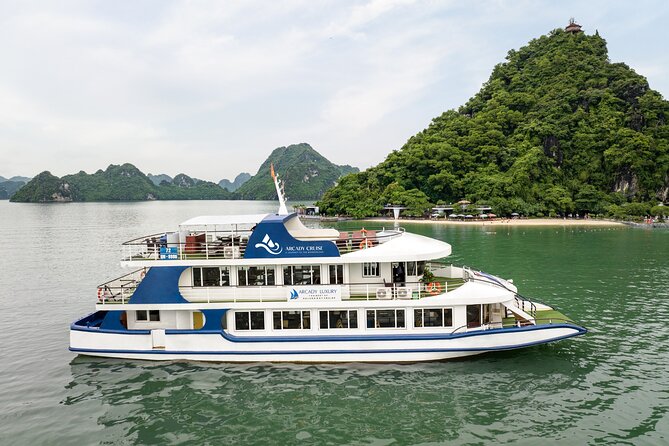 BEST SELLER - Halong 5 Star Day Cruise: Buffet, Wine & Jacuzzi - Key Points