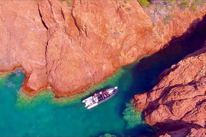Calanques and red rocks - Departure Saint Raphaël - Key Points