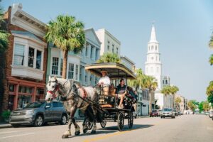 Charlestons old south carriage historic horse & carriage tour key points