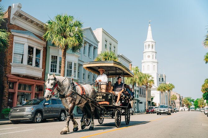Charlestons old south carriage historic horse & carriage tour key points
