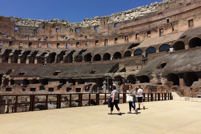 Colosseum arena floor & ancient rome | semi private max 6 people faq