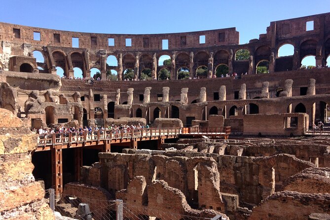 Colosseum Express ARENA FLOOR - semi private 7 pax / private - Key Points