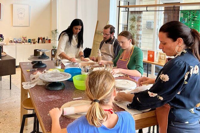 Create and paint your own ceramic piece in a workshop in Athens - Key Points
