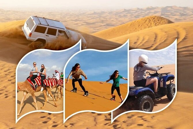 Doha :Half Day Desert Safari | Camel Riding | ATV | Sand Surfing - Key Points