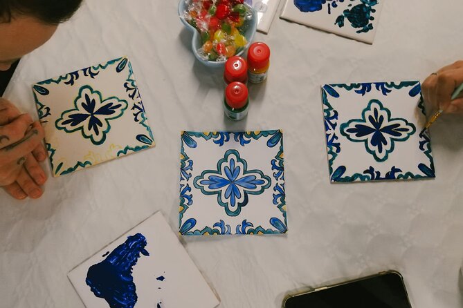 Downtown Porto Tile-Painting Workshop with Porto Wine  Bainharia - A Closer Look at the Porto Tile-Painting Workshop