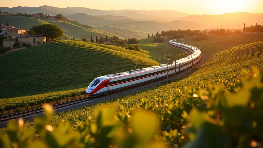 eco friendly italian train travel
