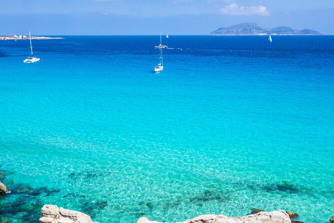 Favignana inflatable boat tour, wine tasting, snorkeling and relaxation - Key Points