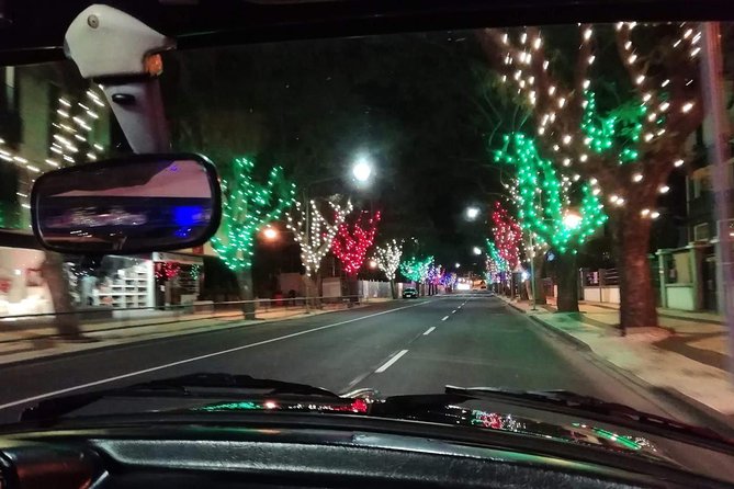 Funchal Christmas lights sightseeing night tour - Key Points