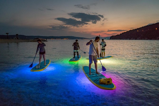 Glowing Stand-Up Paddle Experience in Split - An Overview of the Glow-in-the-Dark Paddleboarding Experience
