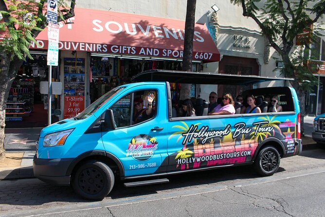 Hollywood, Beverly Hills & Celebrity Homes Tour by Open Air Bus - Key Points