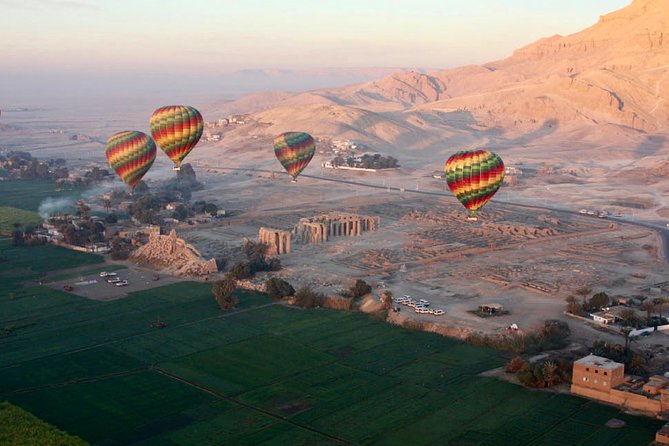 Hot Air Balloon Ride in Luxor Egypt with Transfers Included - Key Points