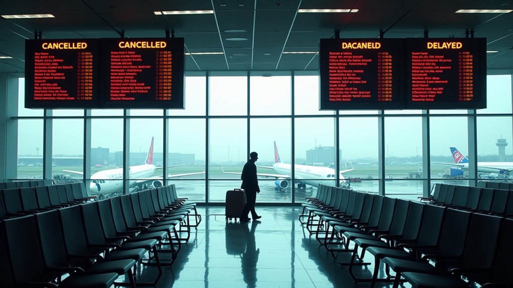 international visitor spending decline