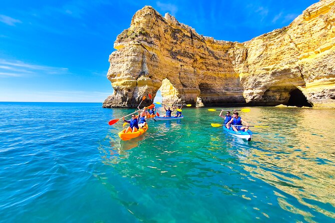 Kayak Tour with local guide in Benagil - Exploring the Algarve’s Coastal Wonders in a Kayak