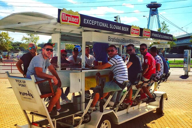 Original Bratislava Beer Bike Tours - All-you-can-drink - Explore Bratislava in a Whole New Way with the Original Beer Bike Tour