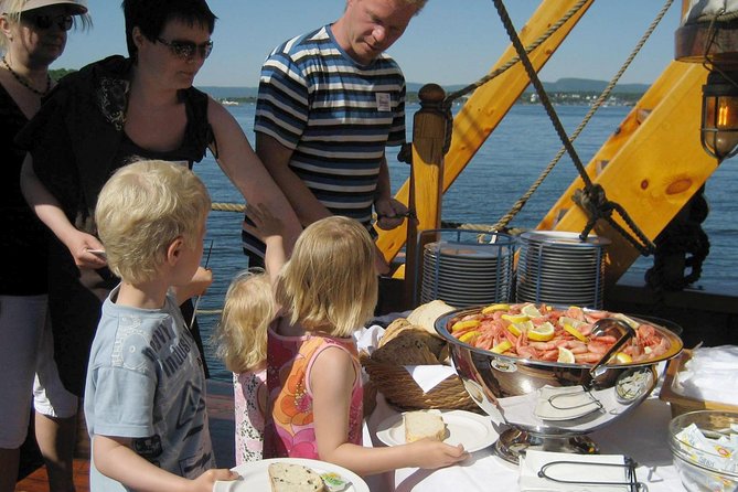Oslo Fjord Evening Cruise with Shrimp Buffet on a Sailing Ship - Key Points: