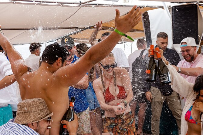 Out to Sea - Split Boat Party with Blue Lagoon Swim Stop - Key Points