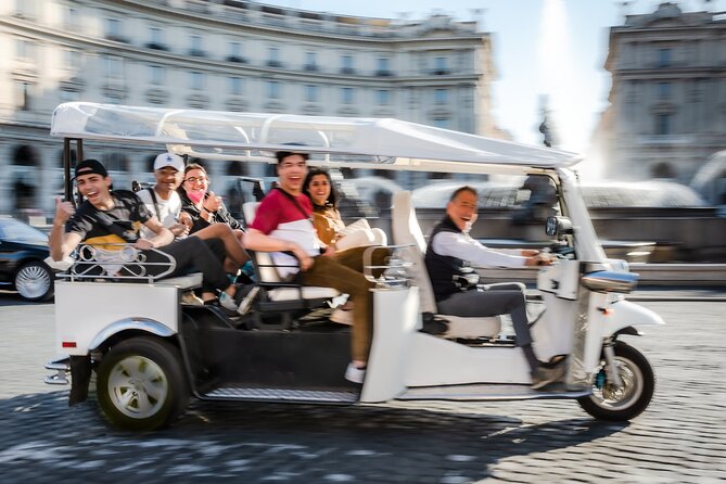 Private: 3 hours ETuk Tour in Rome - Key Points