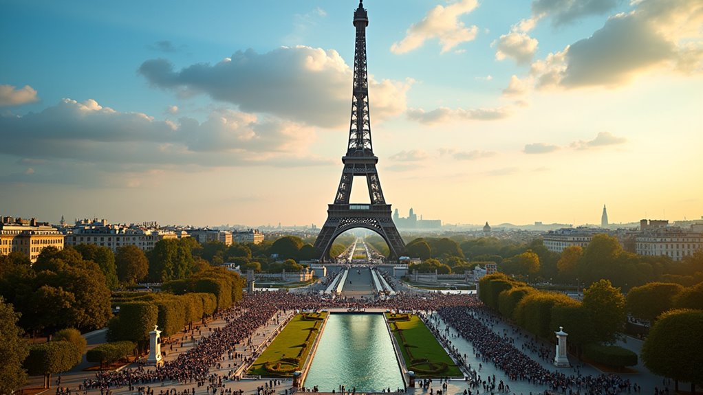 record tourist arrivals france