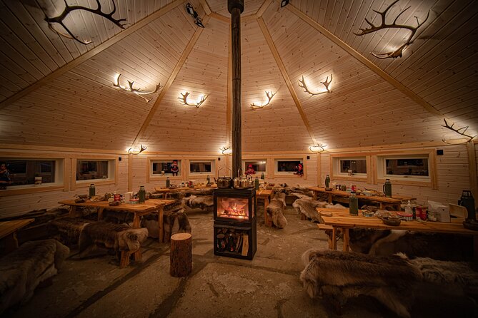 Reindeer feeding & Saami Culture with chance for Northern Lights - Discover the Magic of Reindeer, Sami Culture, and Northern Lights in Tromsø