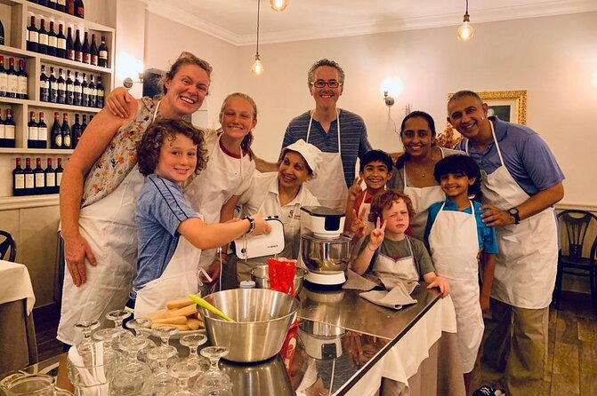Rome Pasta & Tiramisu Making Class with Fine Wine - Key Points