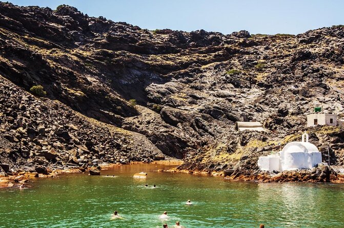Santorini Caldera Cruise: Swim-Stops, Greek Meal and Sunset Views - Key Points