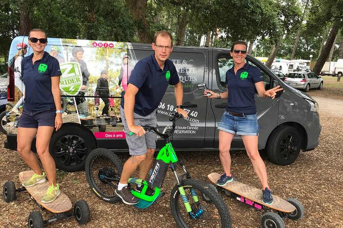 Seignosse electric scooter excursion - Discovering Seignosse on an Electric Scooter: An Authentic Landes Forest Adventure