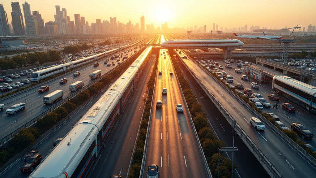 technology reshapes transport choices