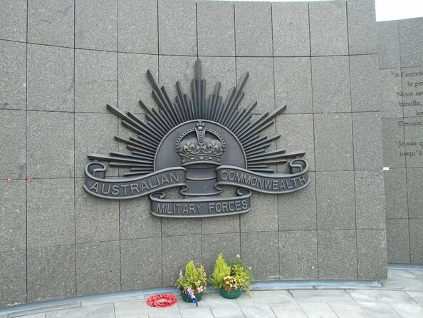 Australian and New Zealand Battlefield Day Tour in the Somme from Lille or Arras - Key Points