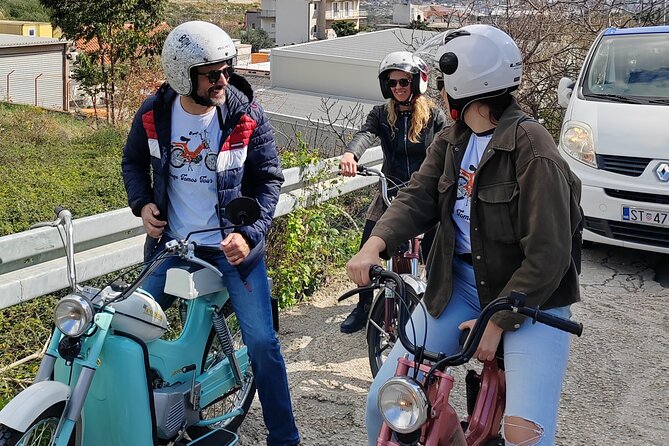 Back to the 80s Unique Vintage Tomos Moped Tour Split - Key Points