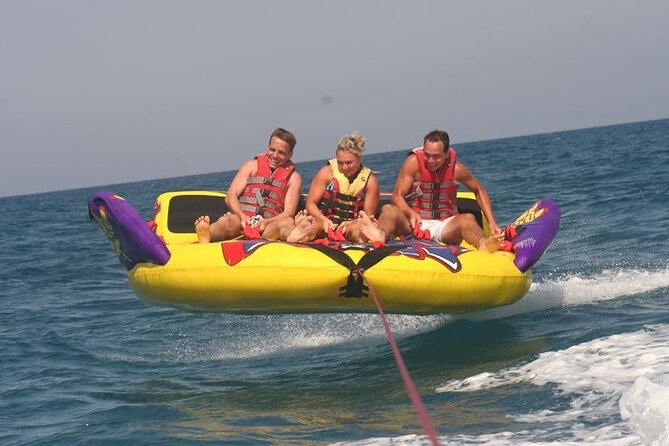 Banana Watersport Activity on the Beach at Rethymno - Location and Ease of Access