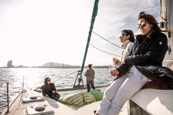 Barcelona Private Catamaran, Snacks and Cava, Sunset Option - Key Points